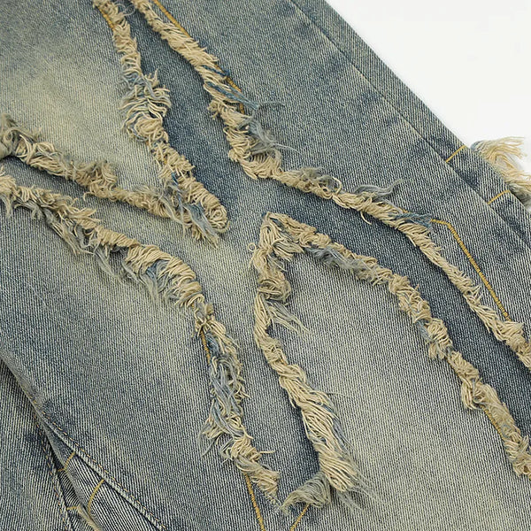 CLOUT COLLECTION ™ | 'Chaos' Vintage Ripped Denim Jeans