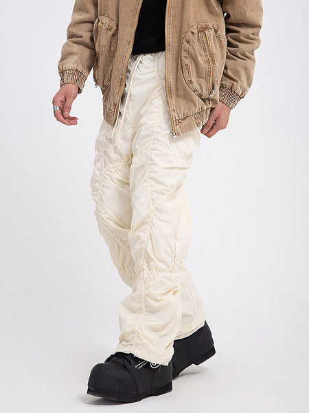 CLOUT COLLECTION ™ | 'Concept' Shirred Nylon Parachute Pants